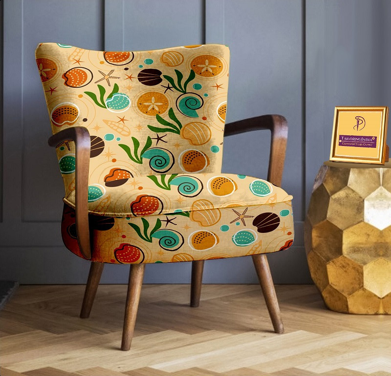 Light Chiku Color Kids Pattern Upholstery Fabric