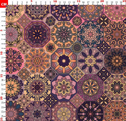 Colorful Vintage Seamless Print Design | Tailoringindia